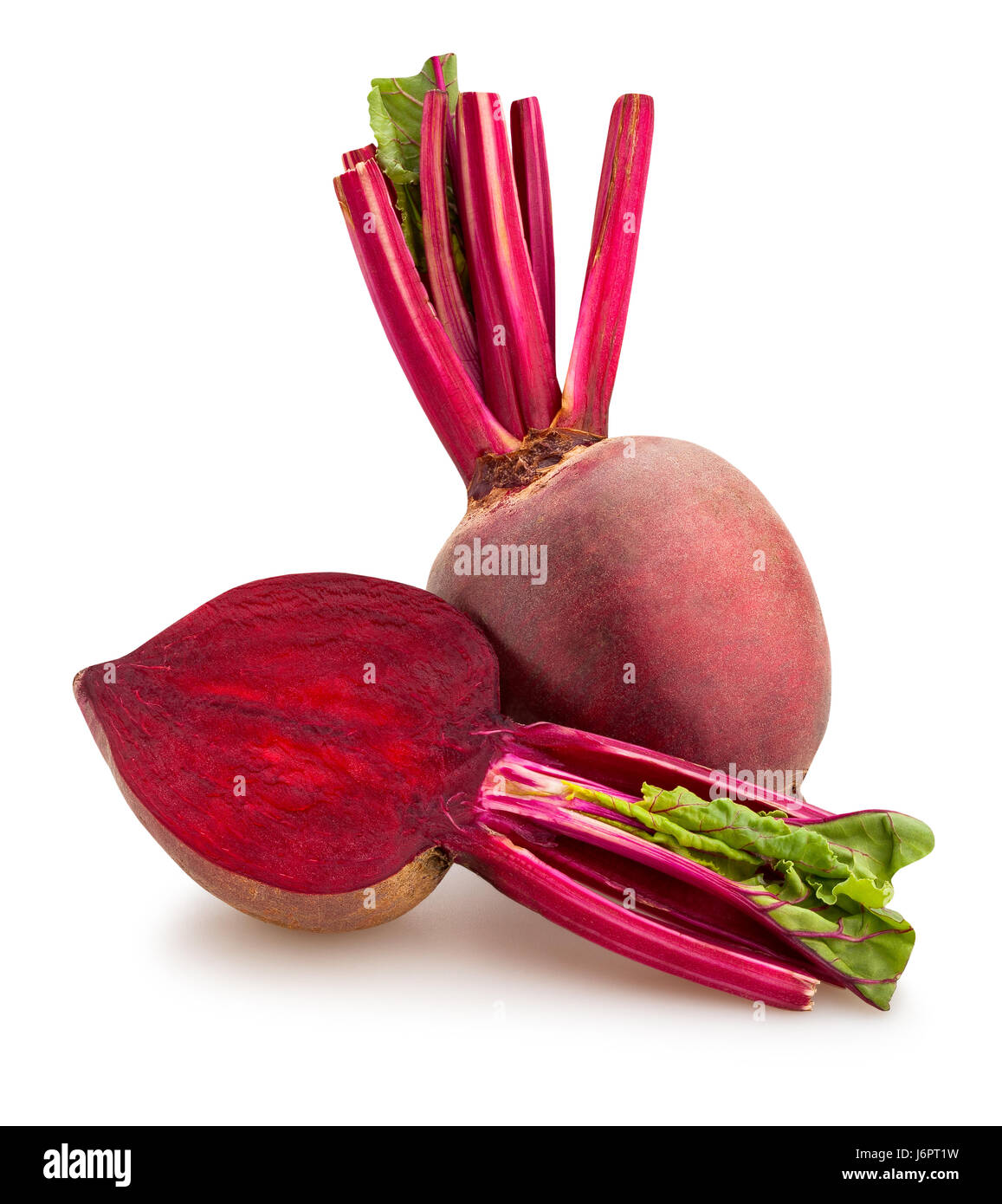 sliced beetroot isolated Stock Photo - Alamy