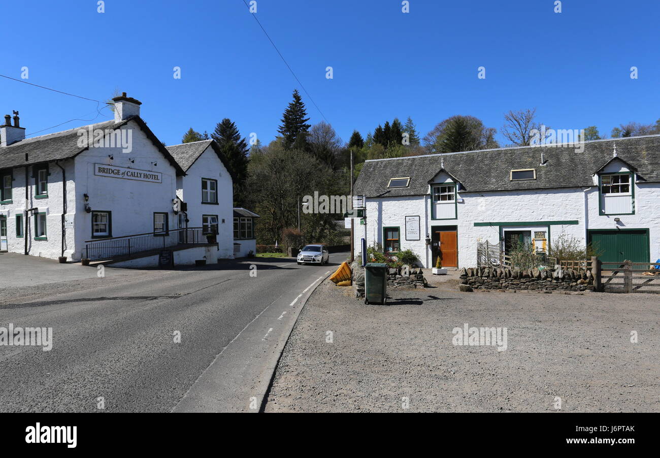Bridge of Cally hotel and Angling book shop Bridge of Cally Scotland ...