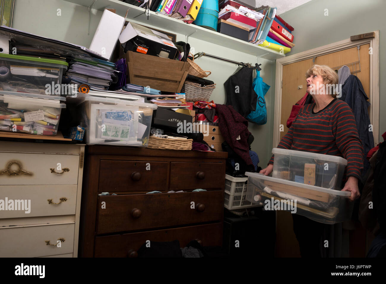 Cluttered bedroom hi-res stock photography and images - Alamy