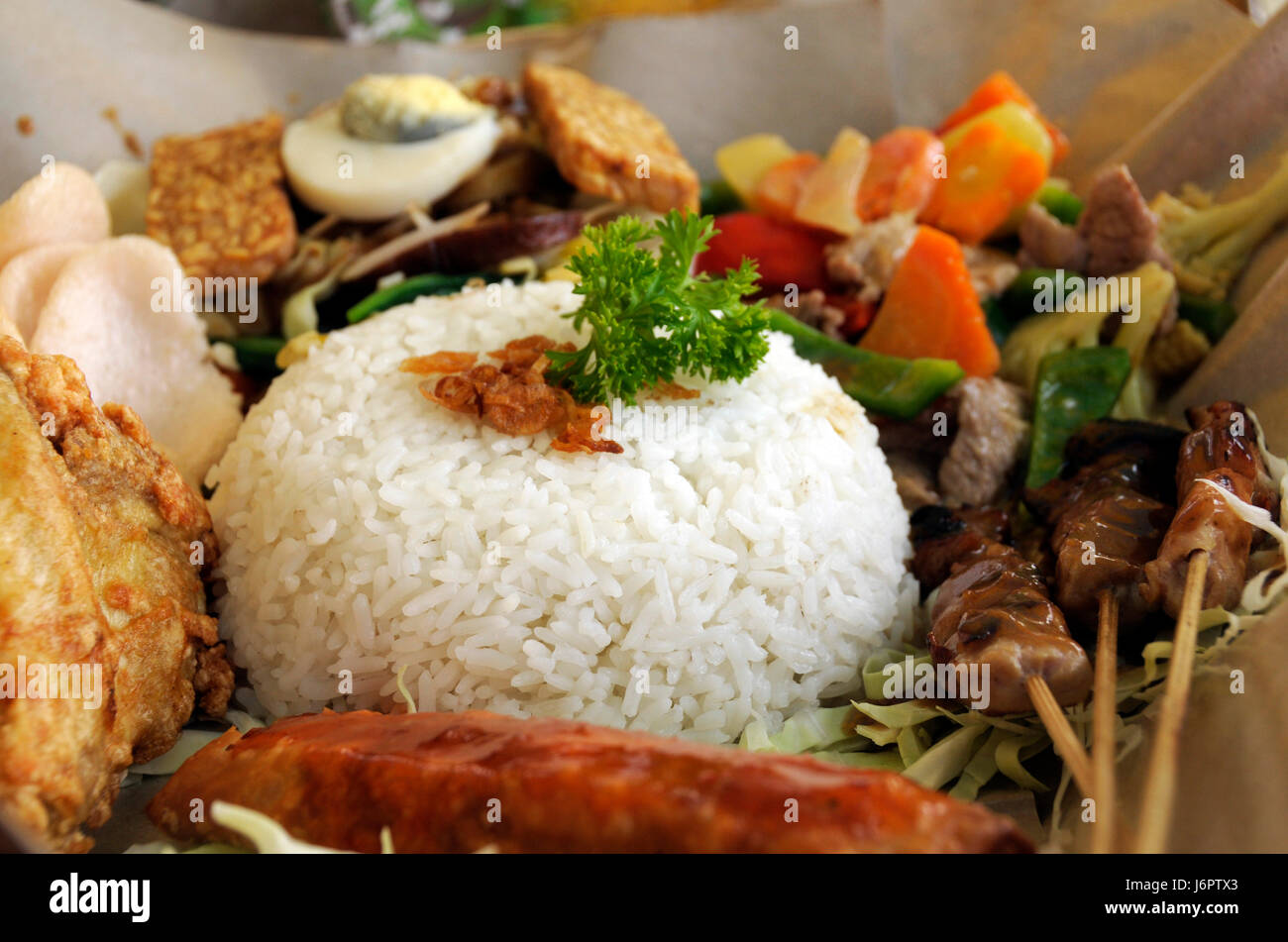 Balinese mixed rice hi-res stock photography and images - Alamy