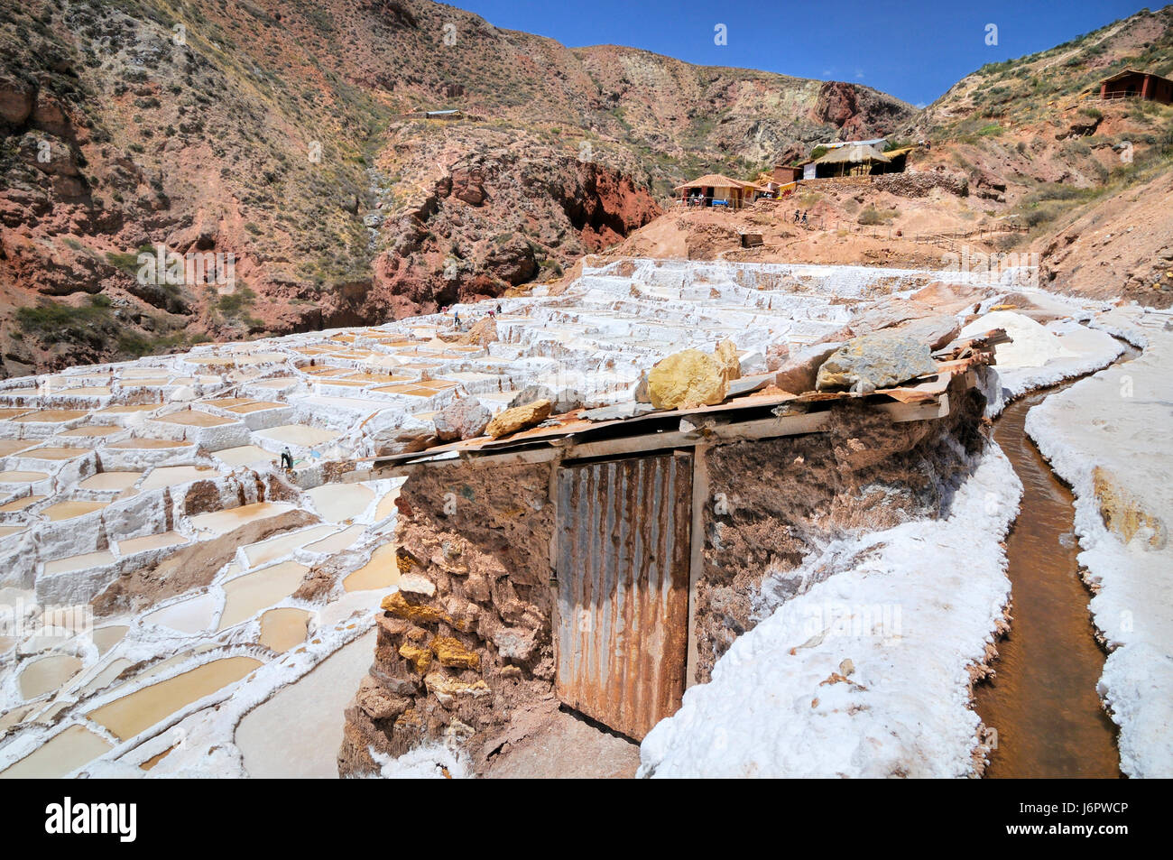 salineras in peru Stock Photo - Alamy