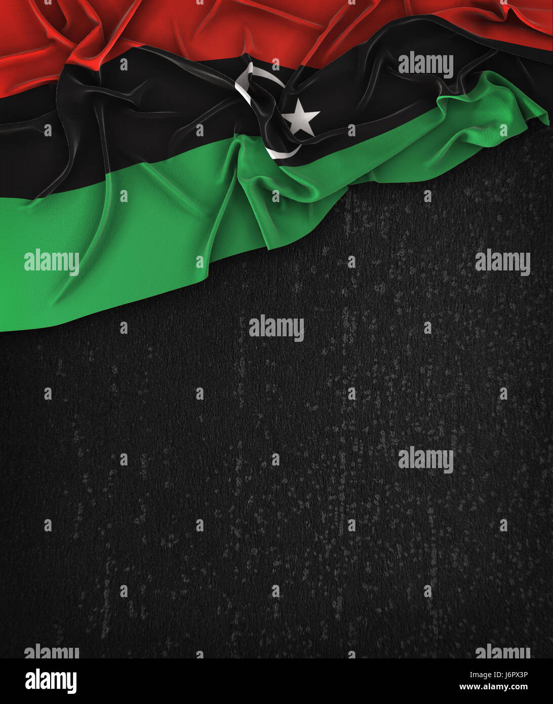 Old libya flag hi-res stock photography and images - Alamy