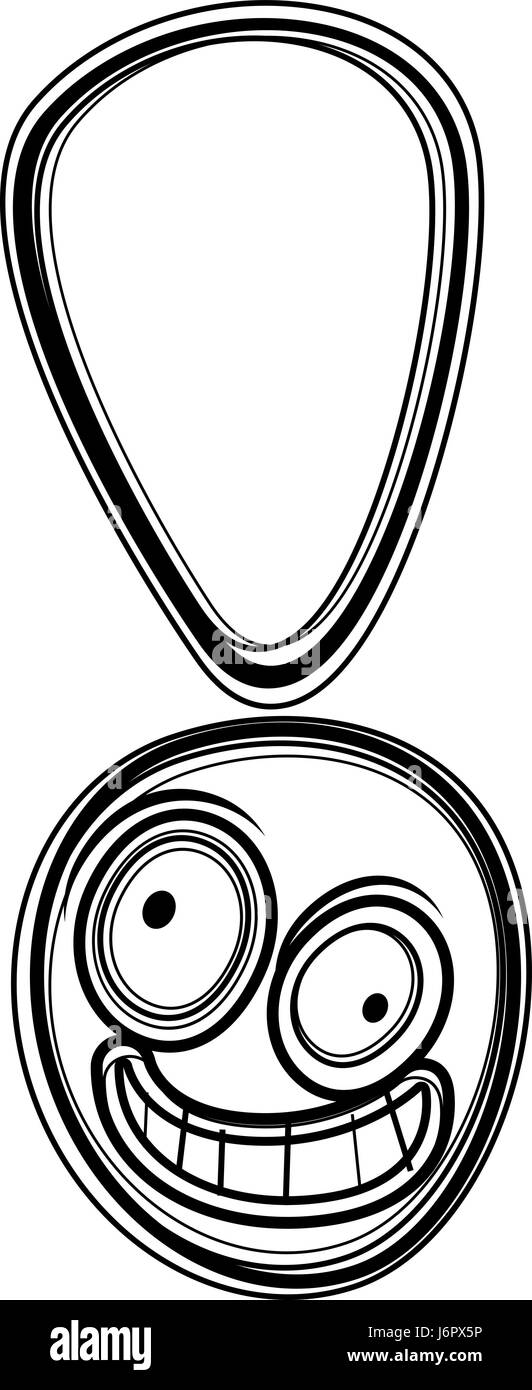 A cartoon exclamation point smiling and happy Stock Vector Image & Art ...