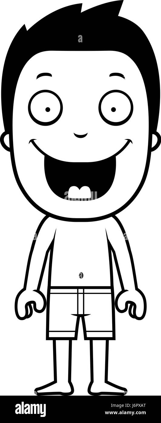 Cartoon bathing suit Stock Vector Images - Alamy