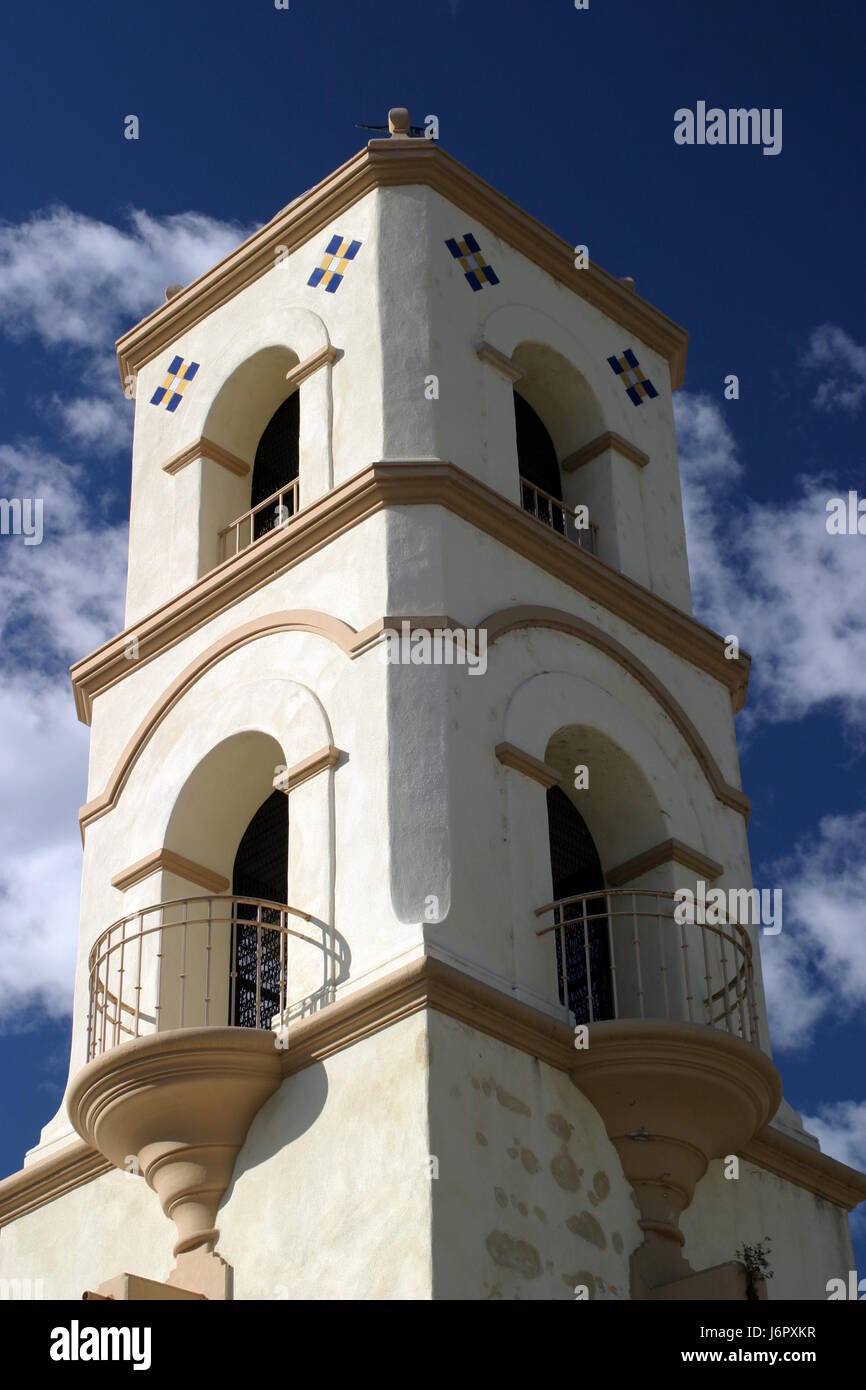 blue church culture cloud attraction style of construction architecture ...