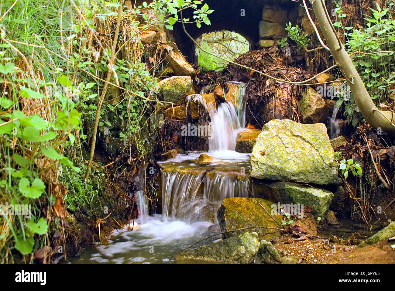 waterfall drop erosion decreasing tear down water drip drops seeping ...