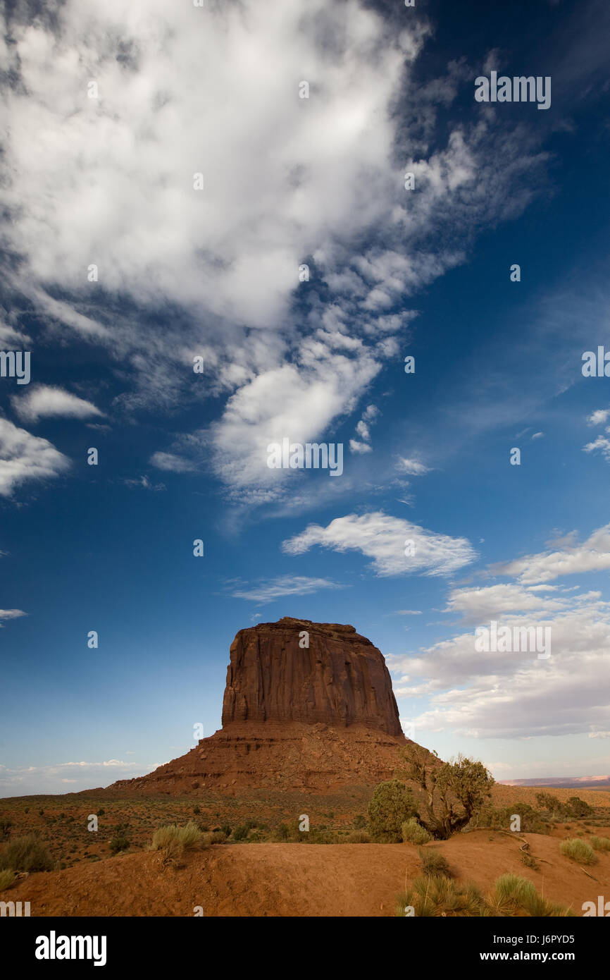 blue stone cloud rock firmament sky sands sand nature environment ...
