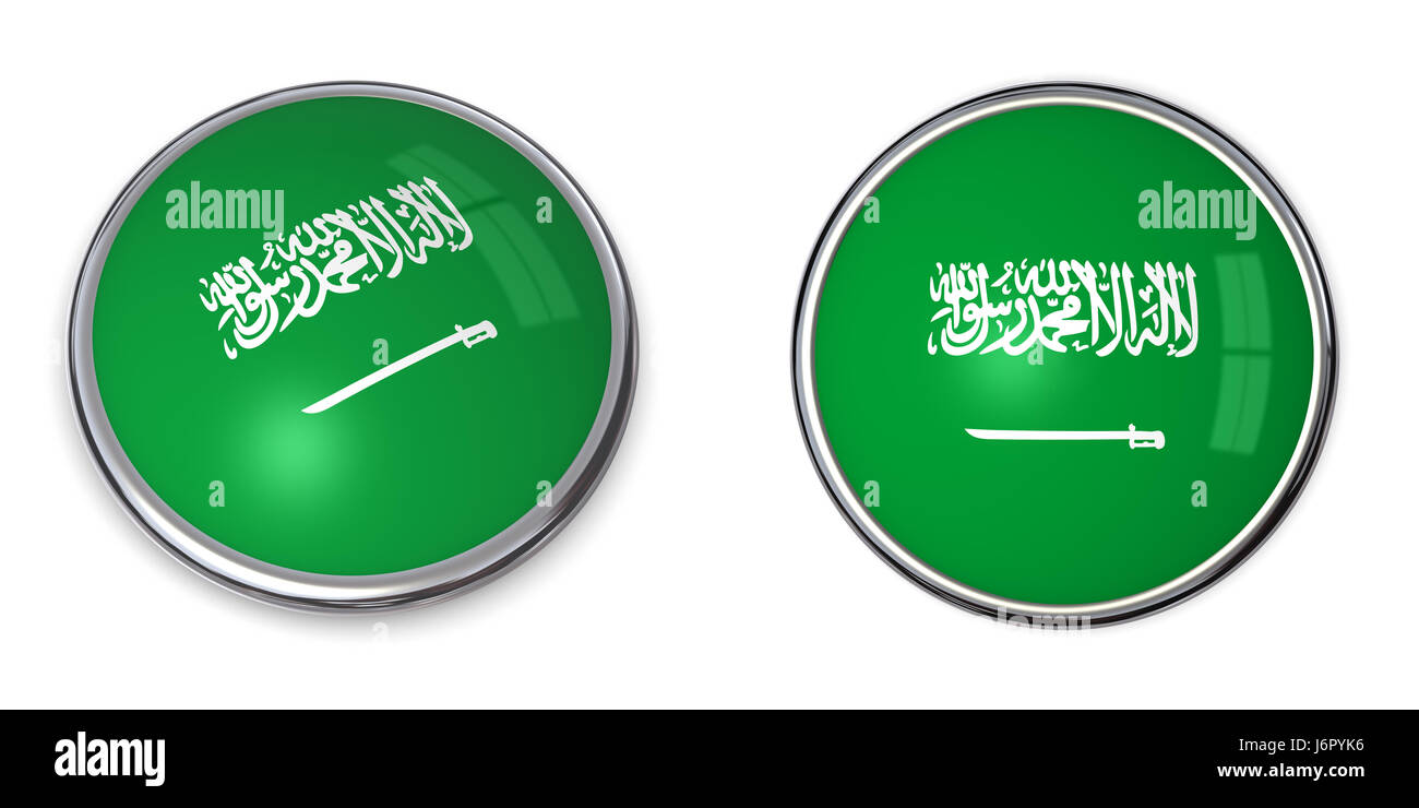 flag button banner arabia arabian pin sticker stickers travel isolated ...