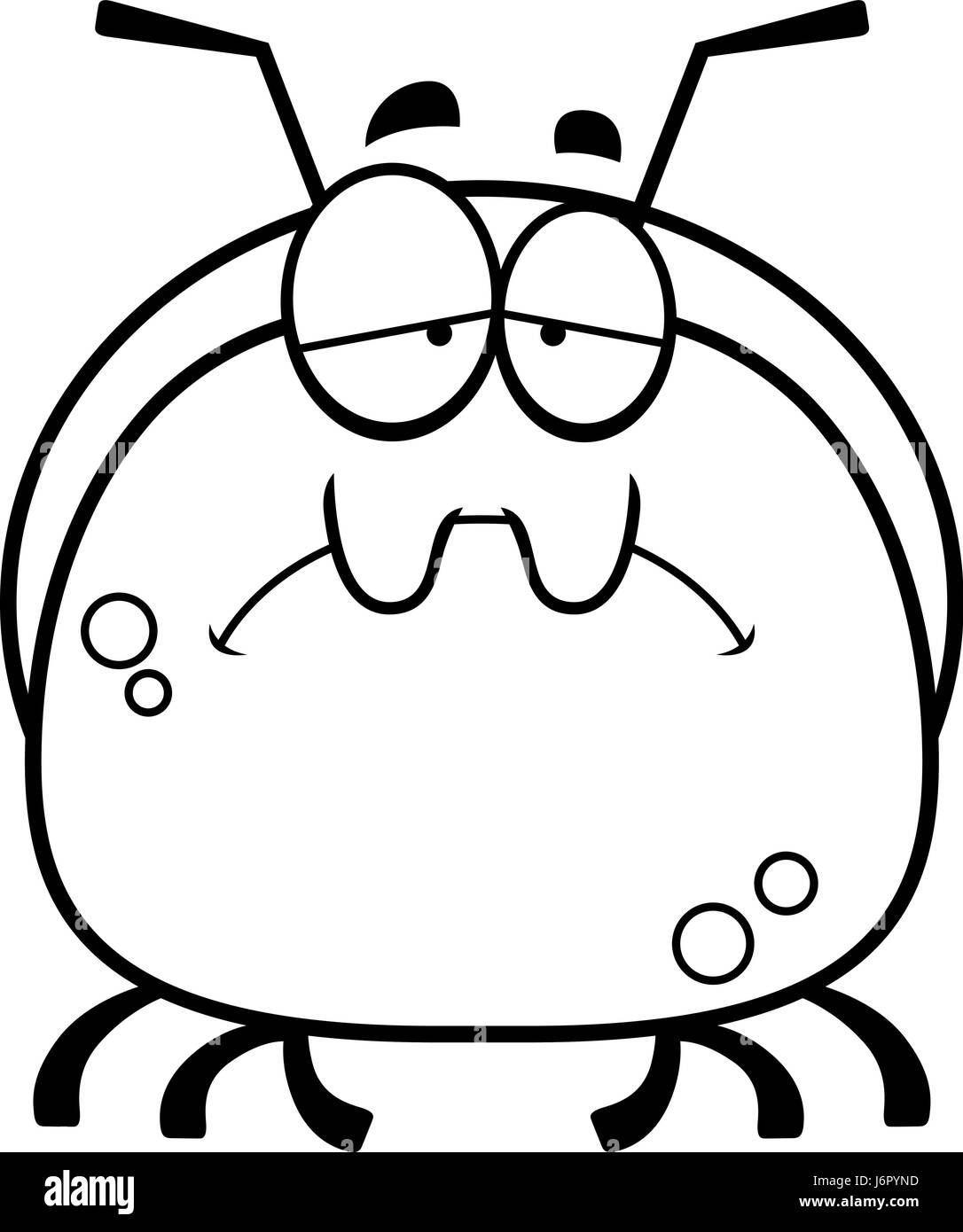 A cartoon illustration of a ant looking sad Stock Vector Image & Art ...
