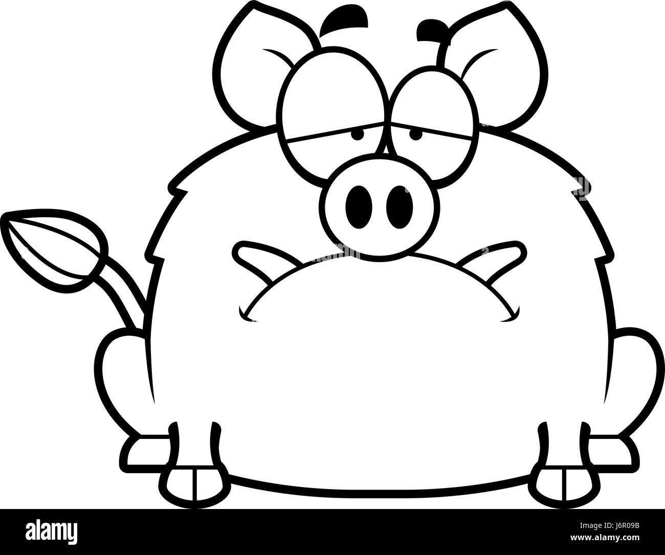 Swine looking Stock Vector Images - Alamy