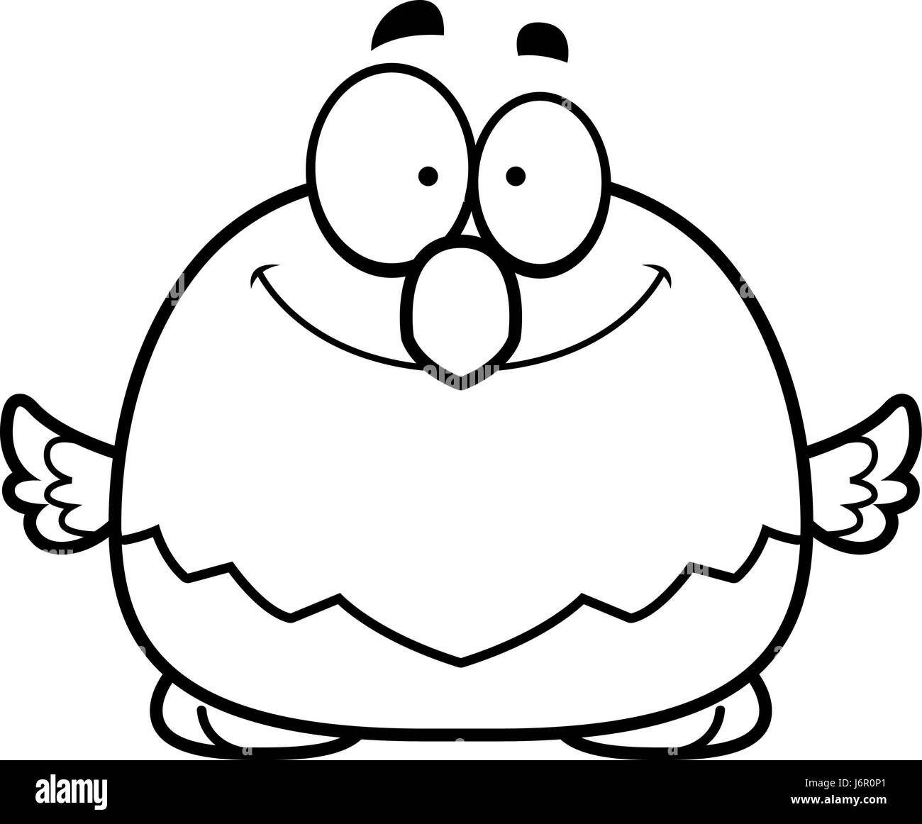 A cartoon illustration of a bald eagle smiling Stock Vector Image & Art ...