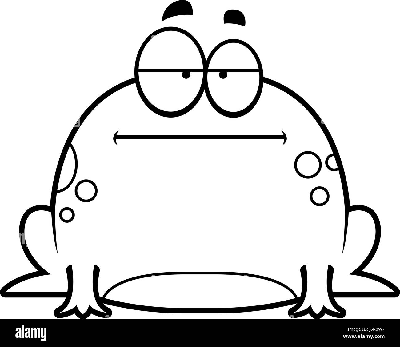 Toad Clipart Black And White