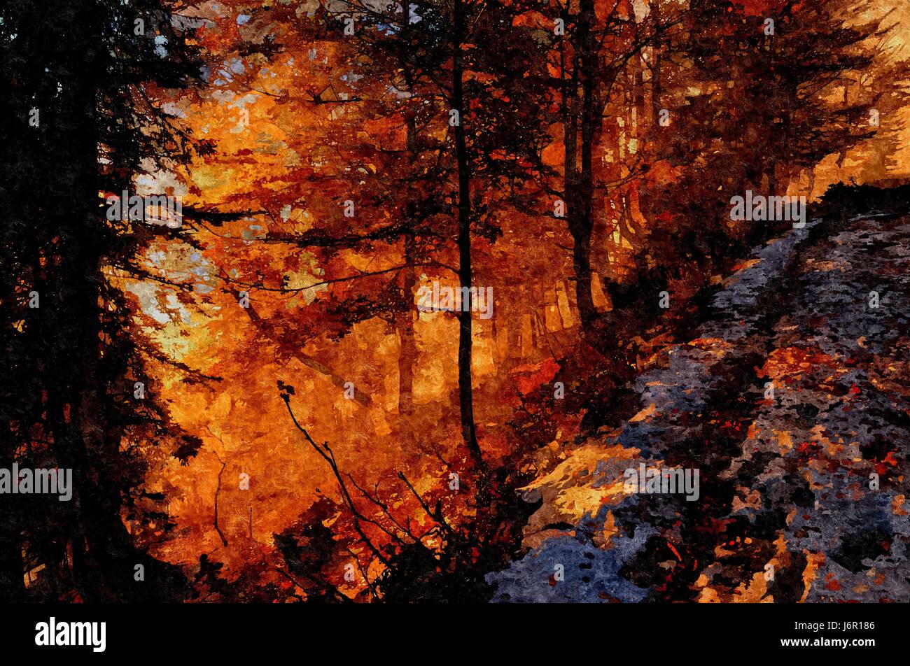 Oil painting art made by algorithms hi-res stock photography and images ...