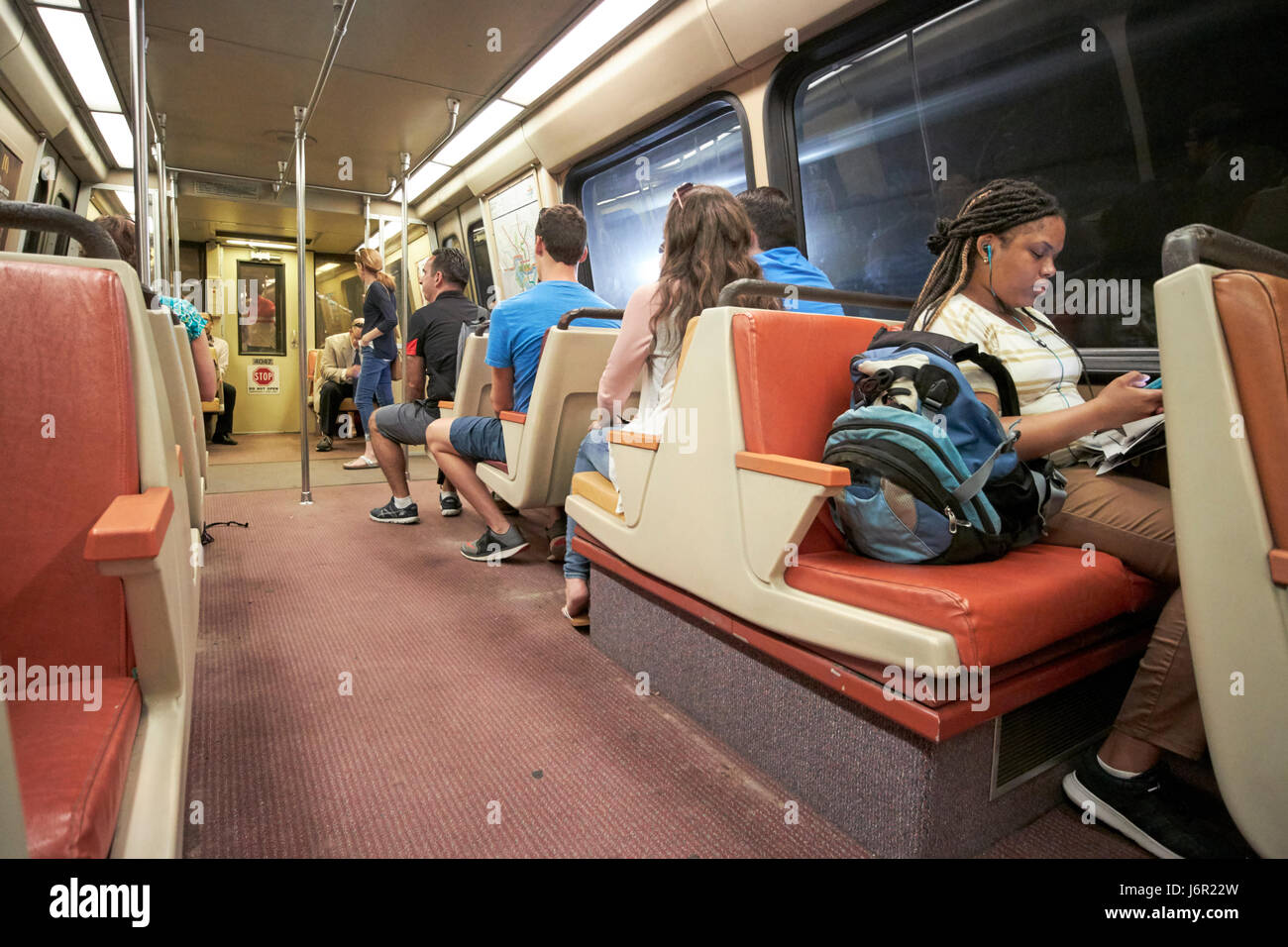 inside old 4000 series breda car metro underground train system ...