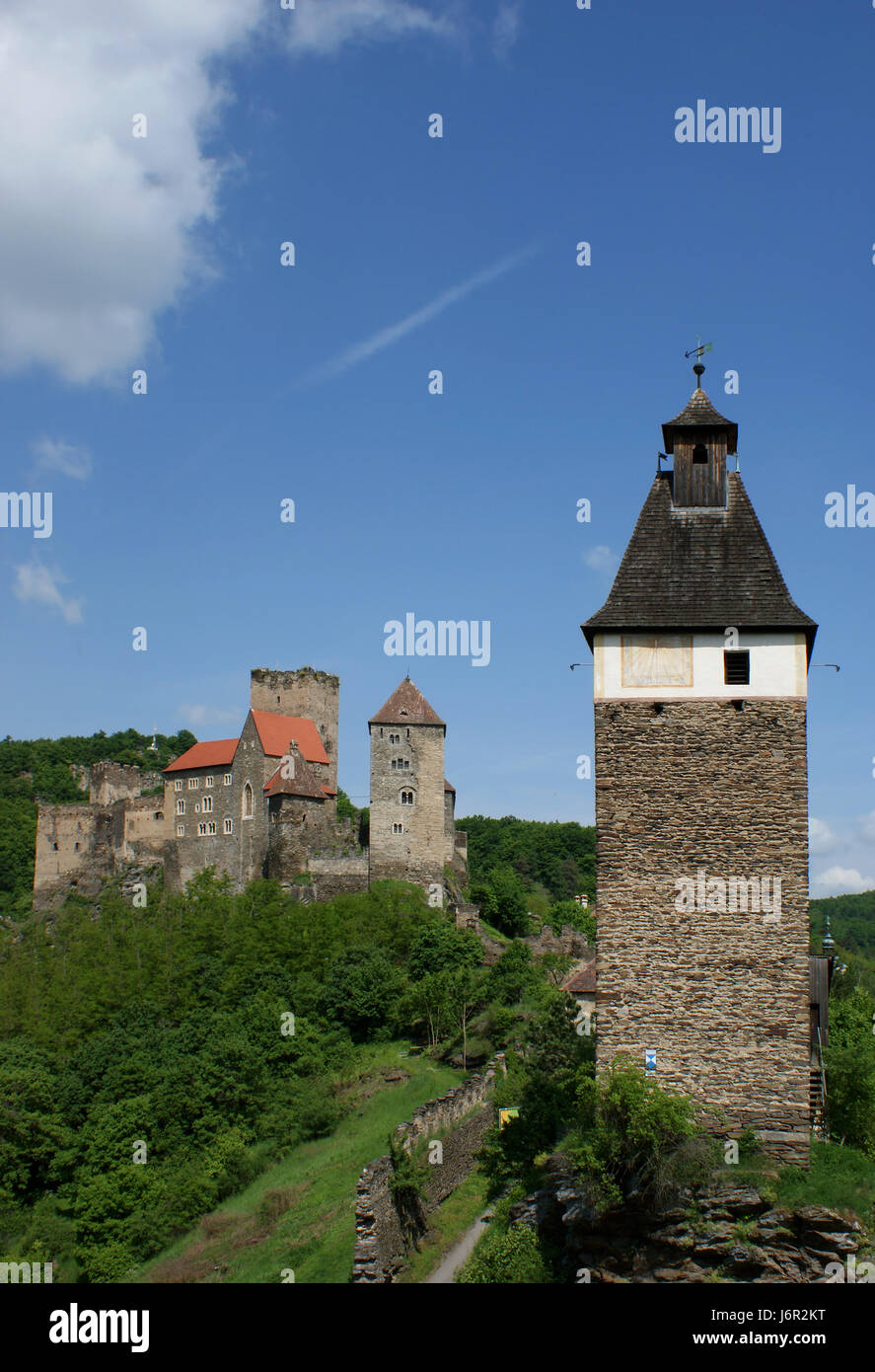hardegg castle ii Stock Photo - Alamy