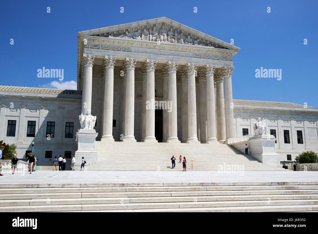 United States Supreme Court building Washington DC USA Stock Photo - Alamy