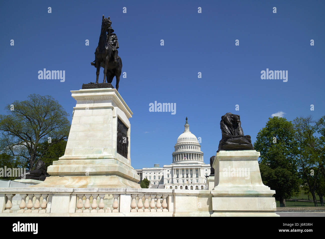 United states capitol ulysses s grant memorial hi-res stock photography ...
