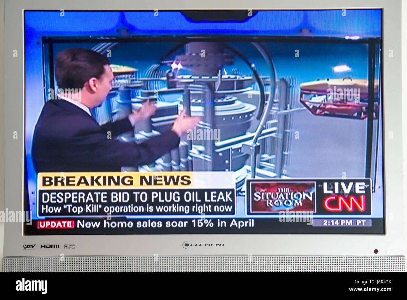 Miami Beach Florida,CNN,touch screen,Gulf of Mexico Coast oil spill ...