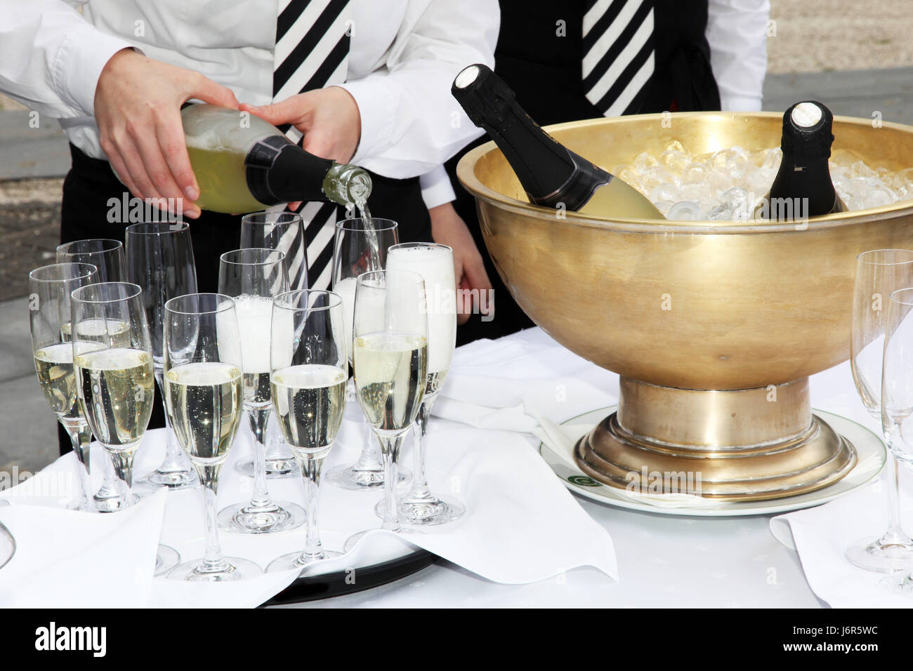 drinks party celebration serve champagne prosecco tray alcoholic ...