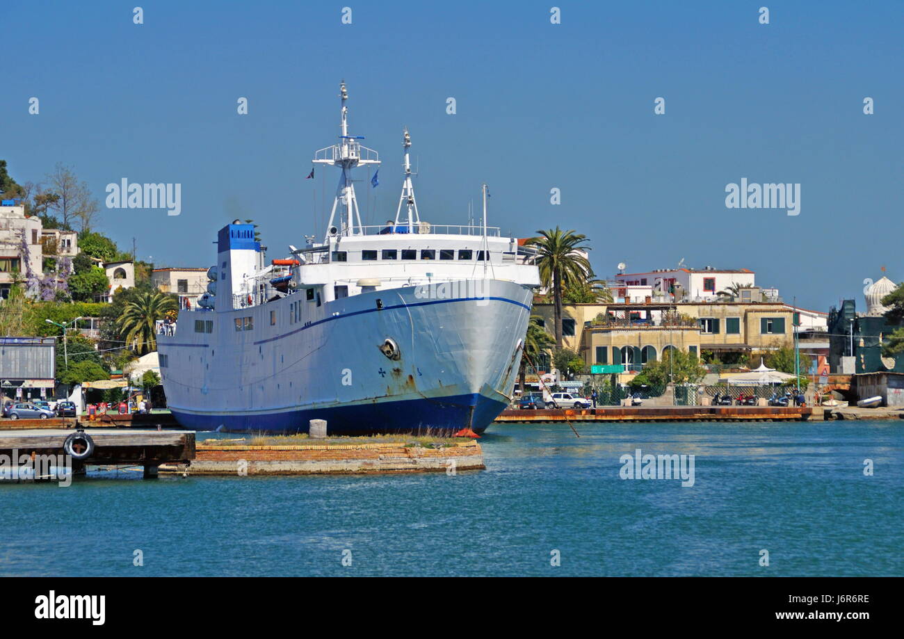 port of ischia porto,italy Stock Photo - Alamy