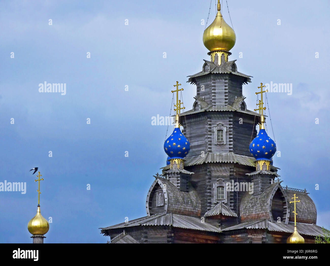 russian stave church Stock Photo - Alamy