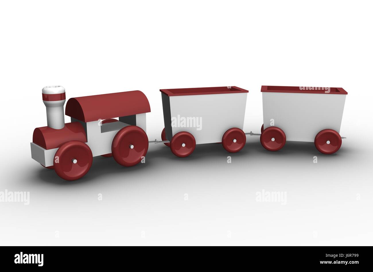 Short Freight Train Cut Out Stock Images & Pictures - Alamy