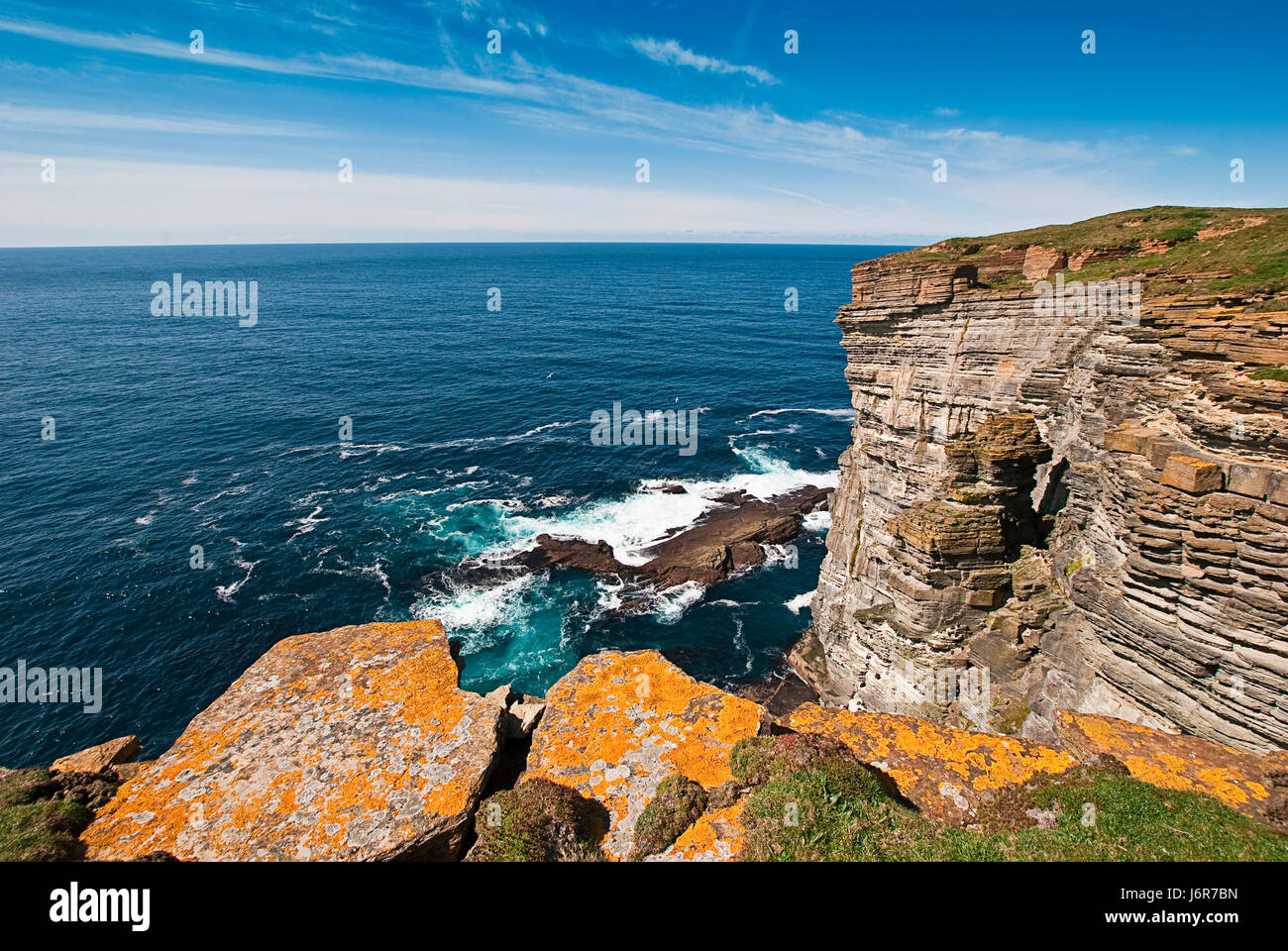 scotland clouds firmament sky salt water sea ocean water shine shines ...