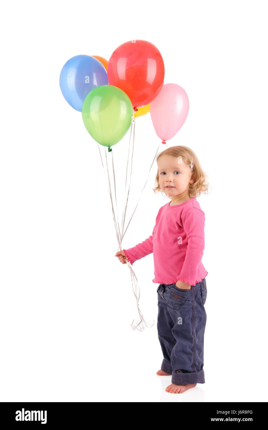 child with balloons Stock Photo - Alamy