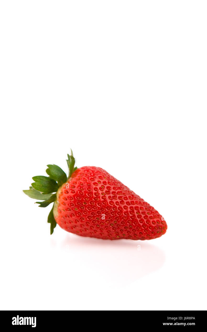 strawberry with shadow Stock Photo - Alamy
