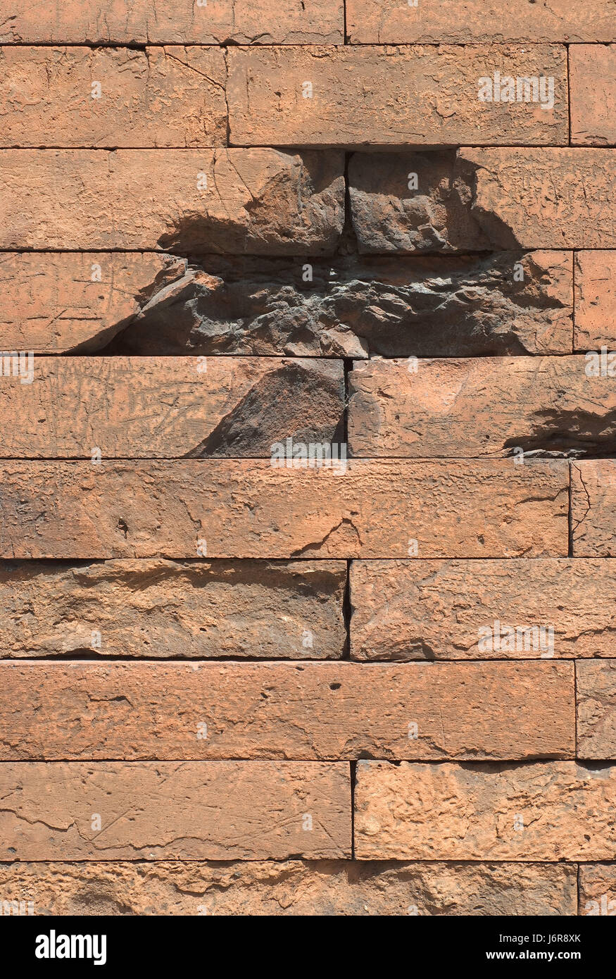 war wall ruin brick destruction devastation backdrop background texture ...