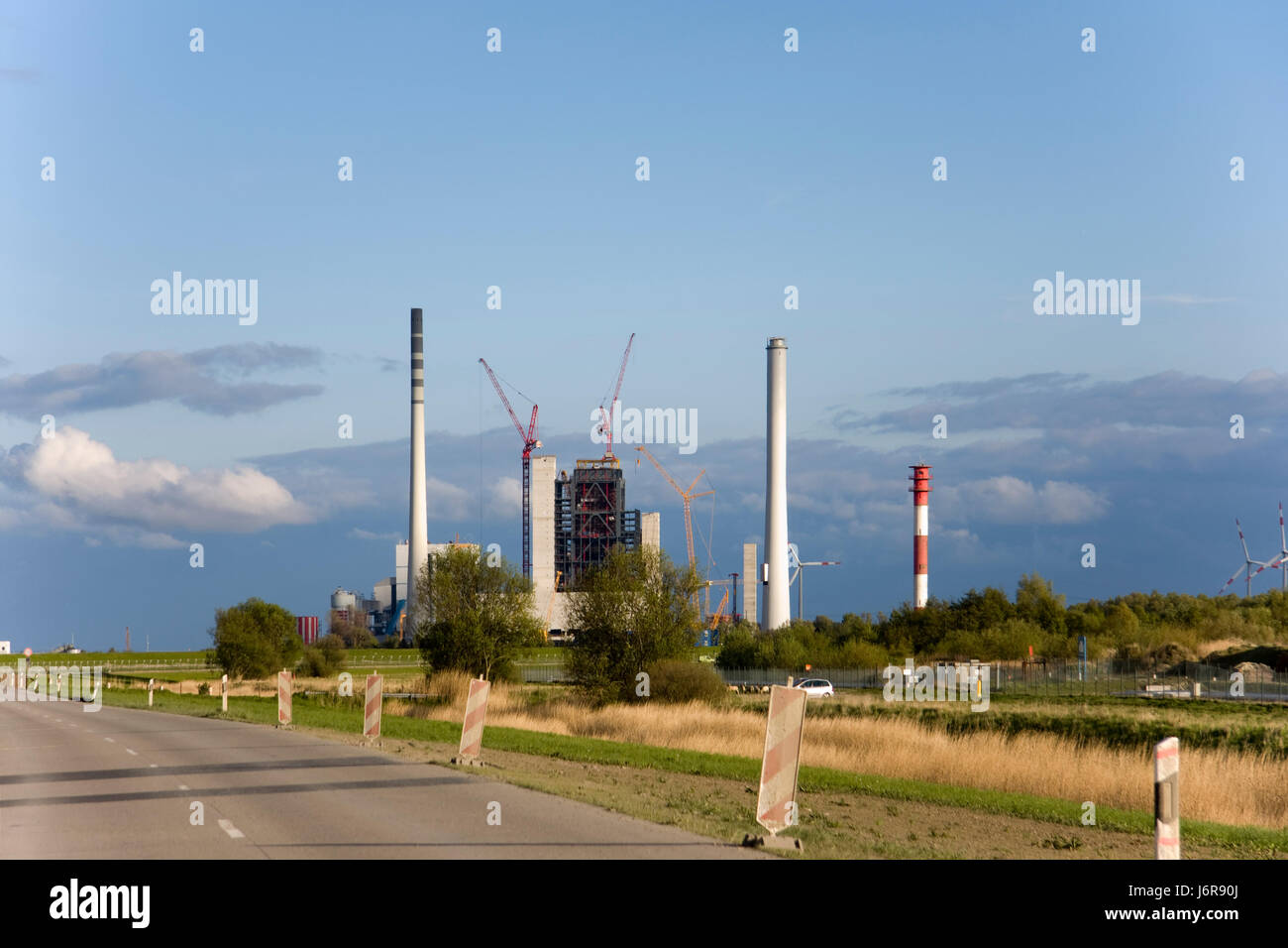 power plant construction Stock Photo - Alamy