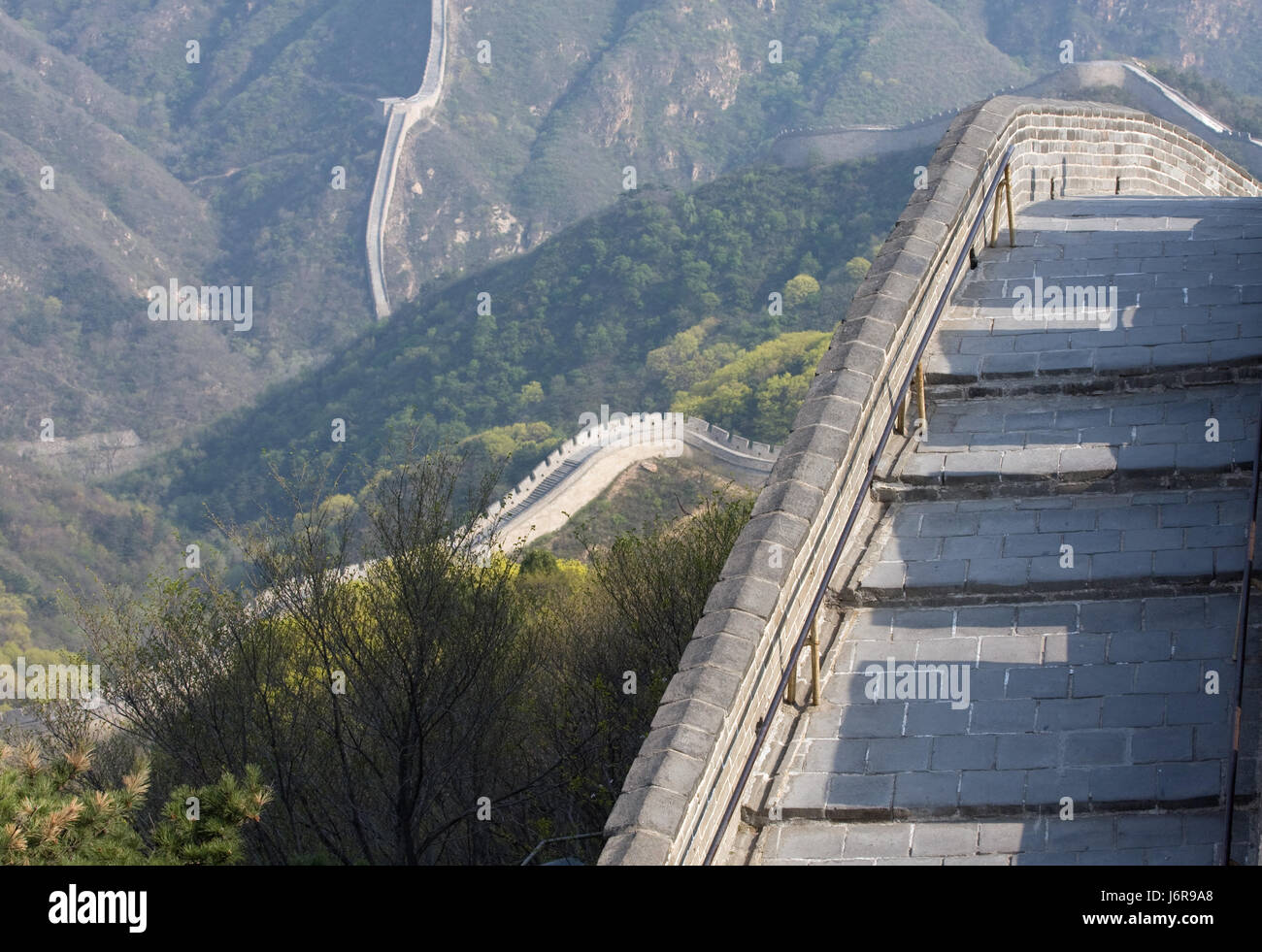 culture mountains asia wall beijing border guard path way china humans ...
