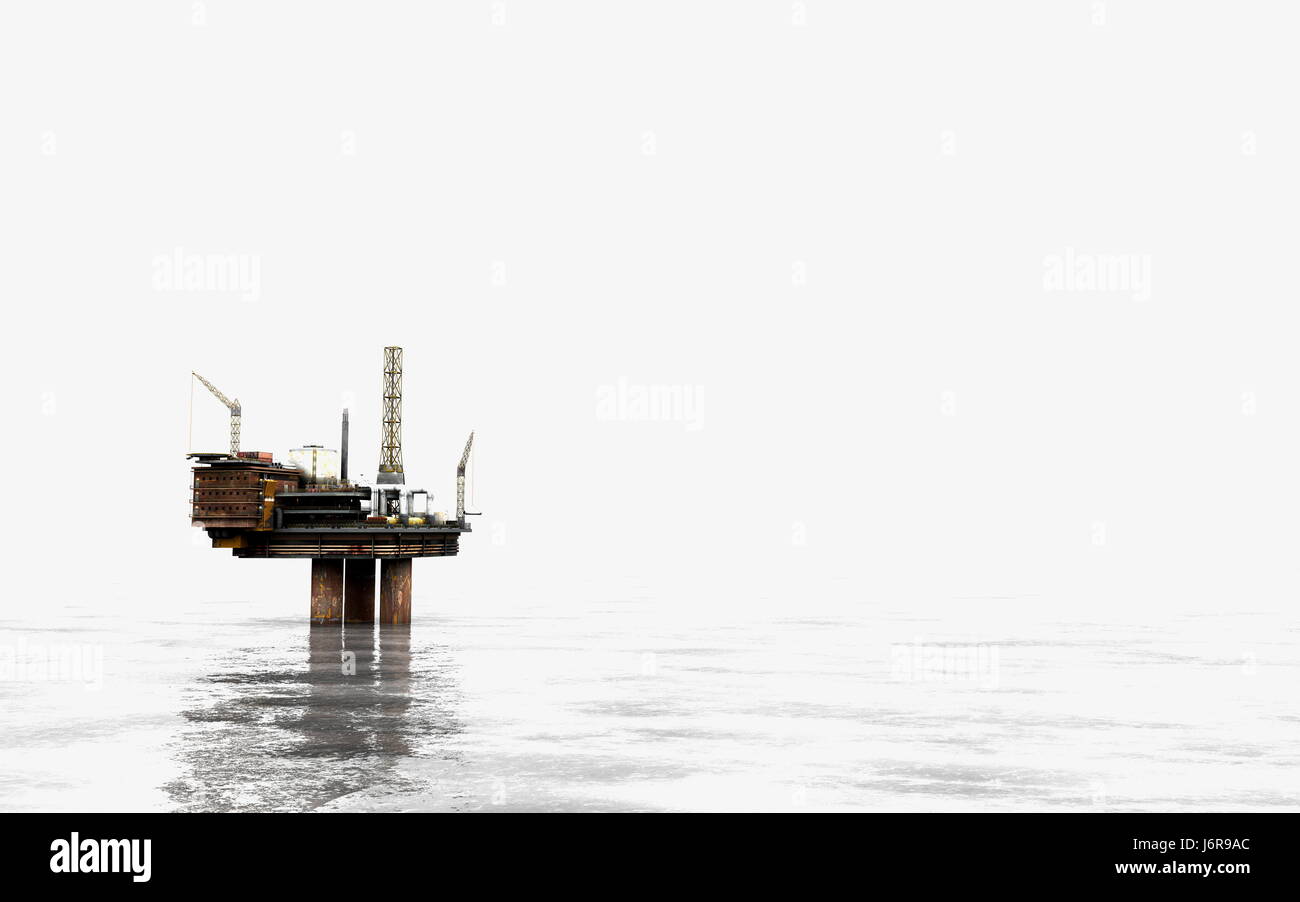 raw material natural disaster refinery crude oil oil rig strength force ...