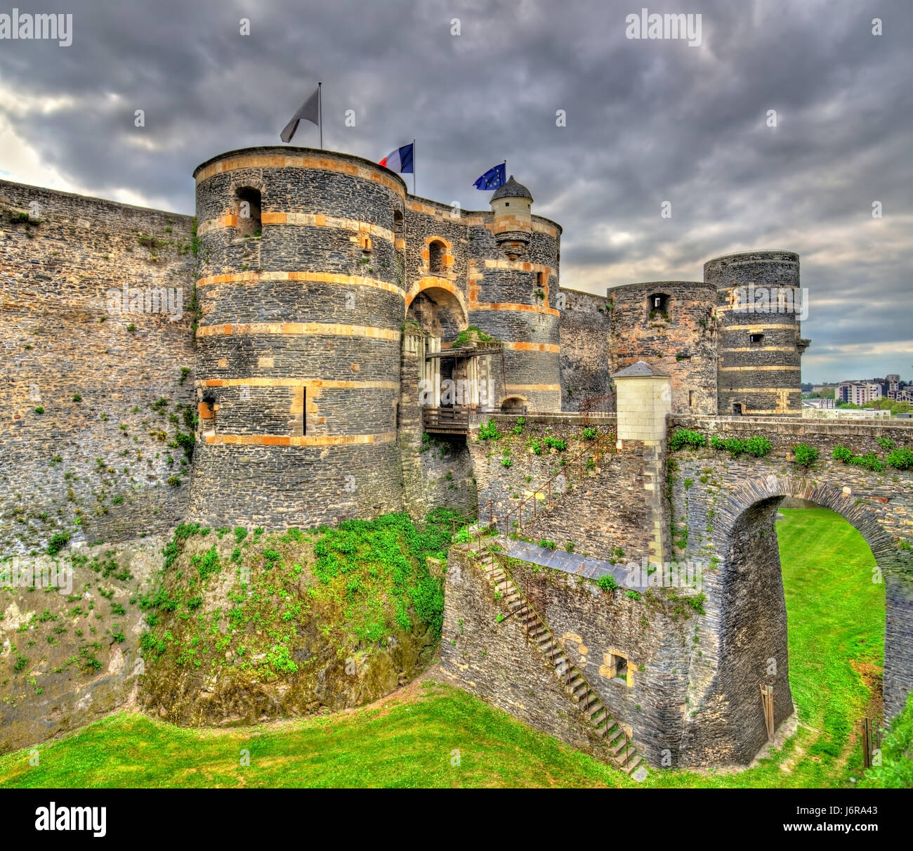 Angers castle hi-res stock photography and images - Alamy