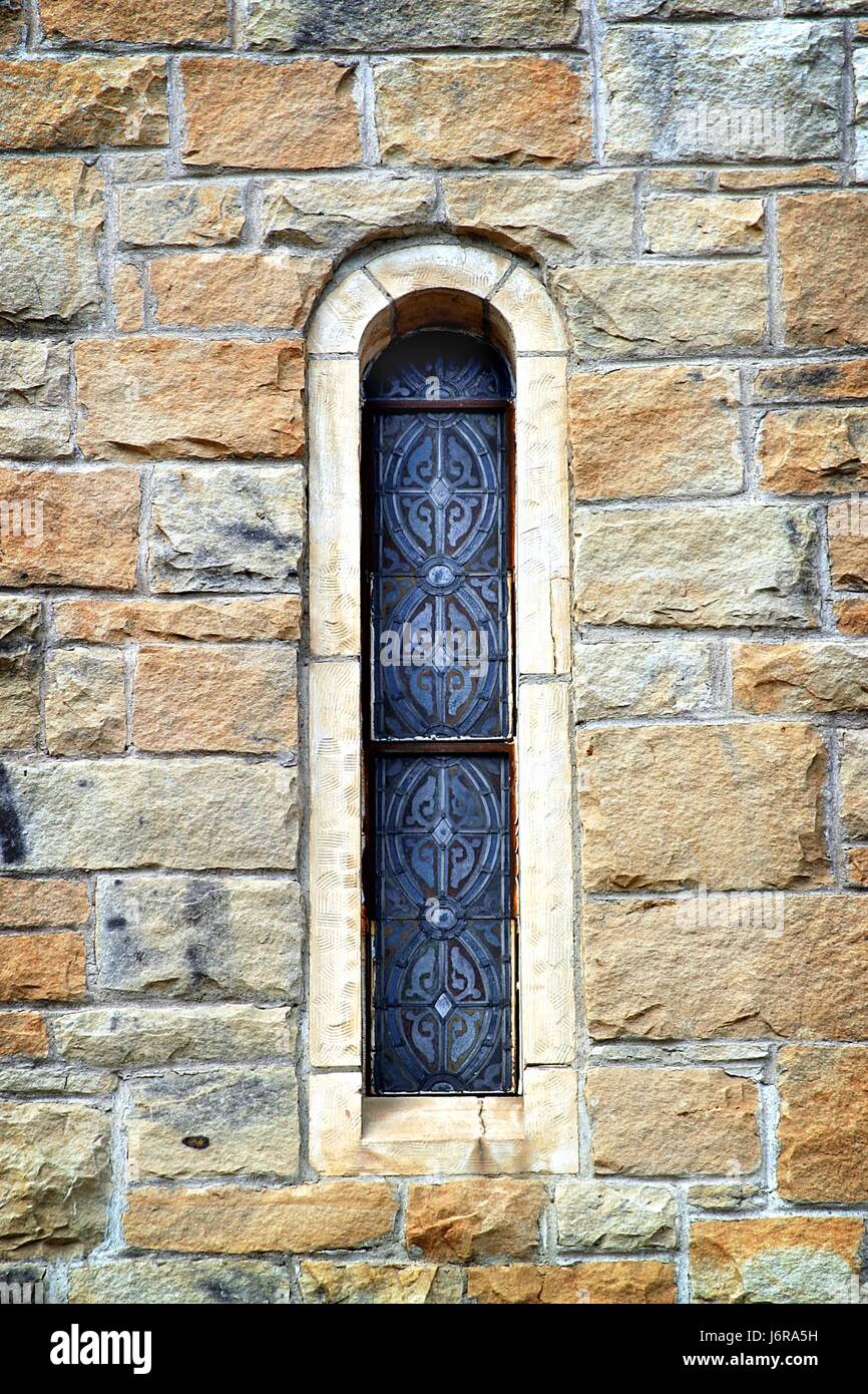 church stone window porthole dormer window pane wall style of ...