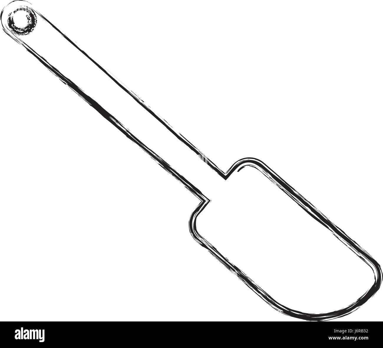Confectionery spatula Stock Vector Images - Alamy