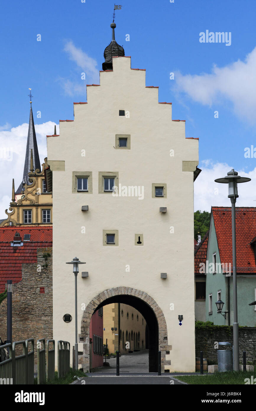 Stone gate tower stadttor hi-res stock photography and images - Alamy