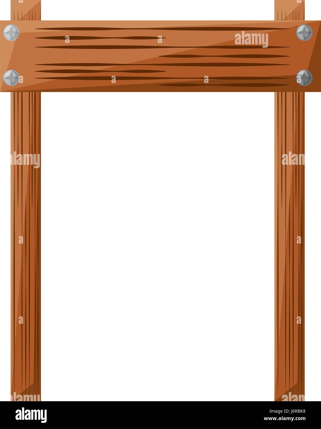 wooden plank sign Stock Vector Image & Art - Alamy