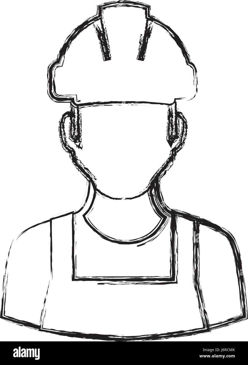 worker man faceless Stock Vector Image & Art - Alamy