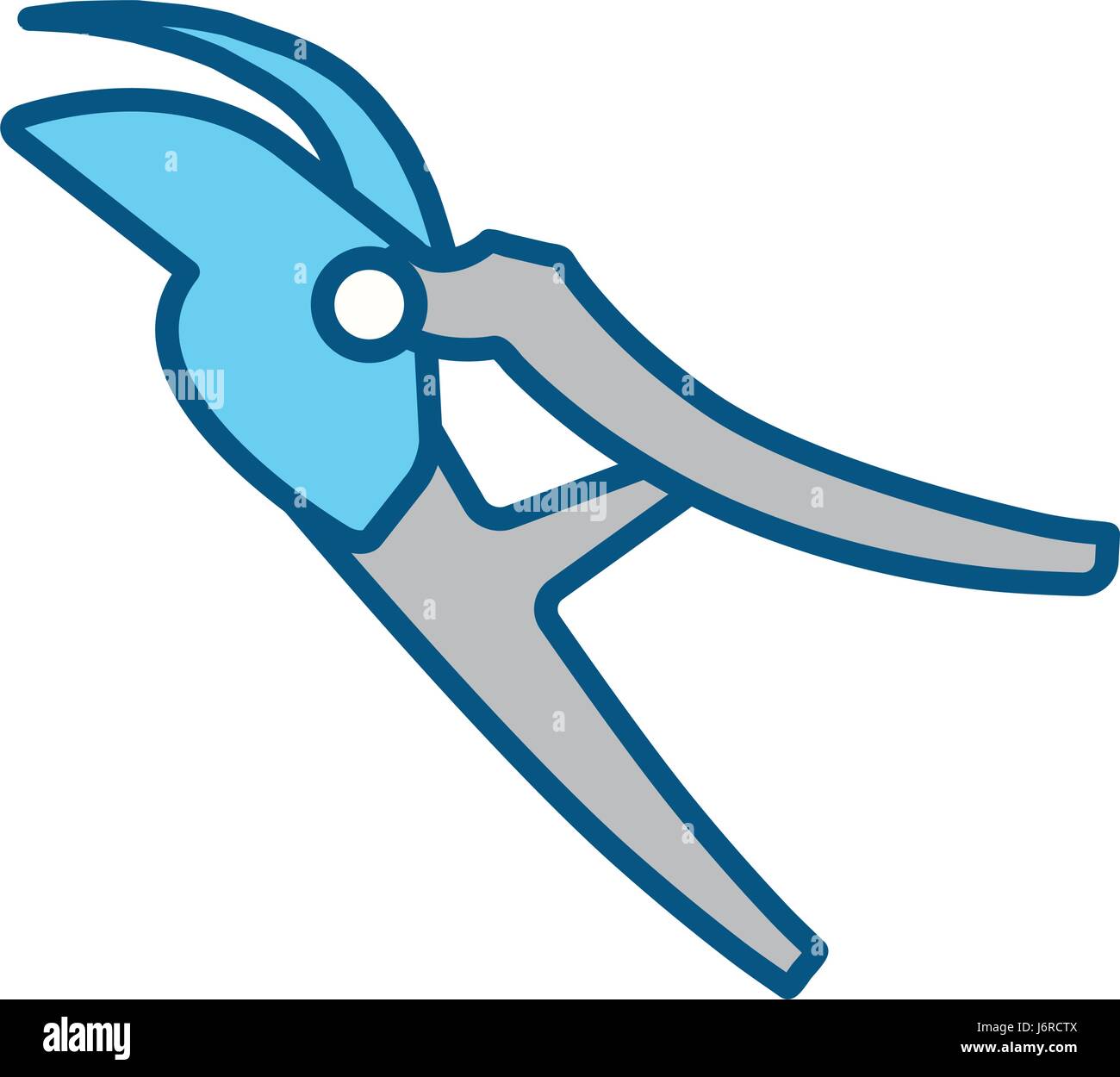 pruners tool gardening Stock Vector Image & Art - Alamy