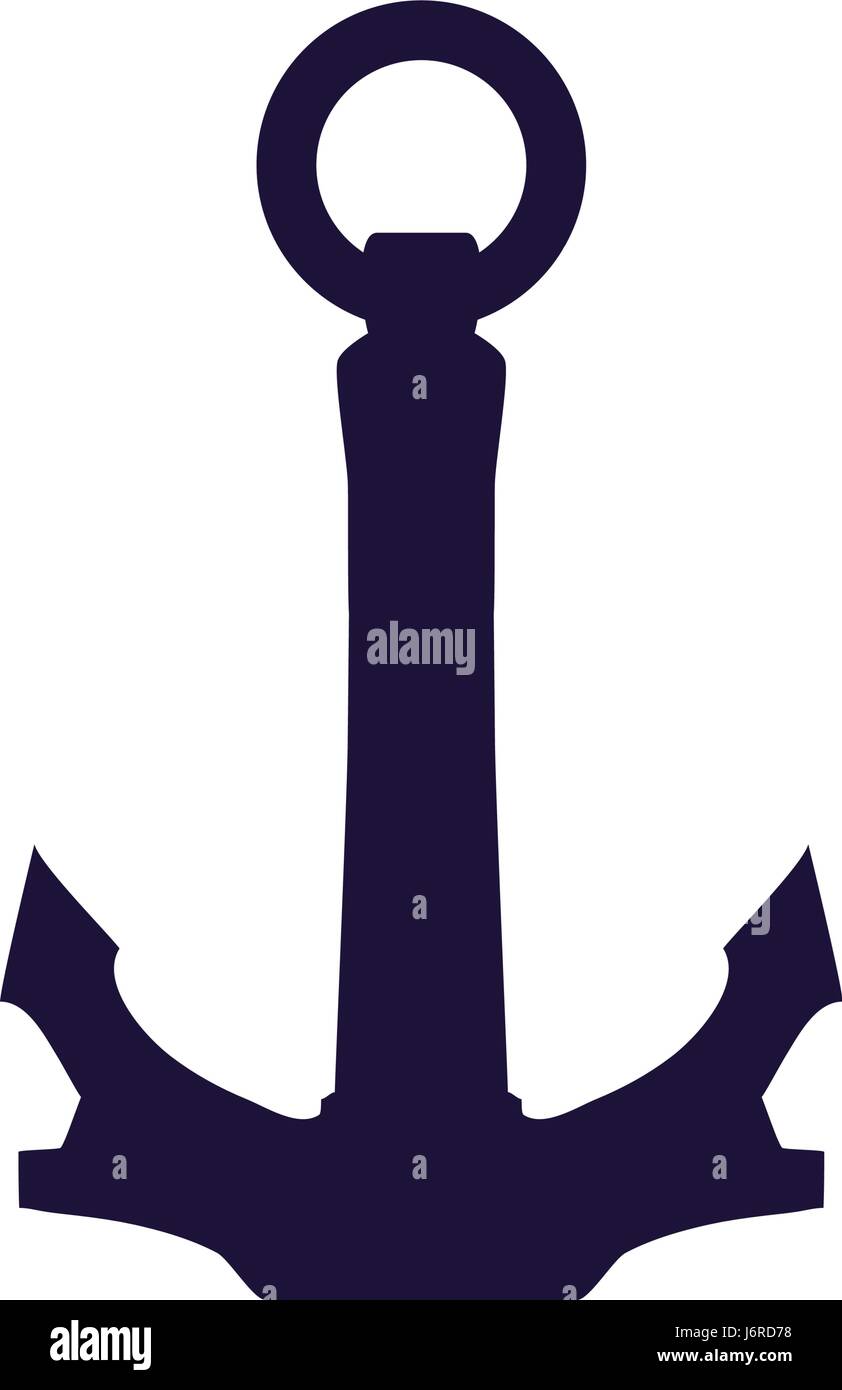 anchor nautical object Stock Vector Image & Art - Alamy