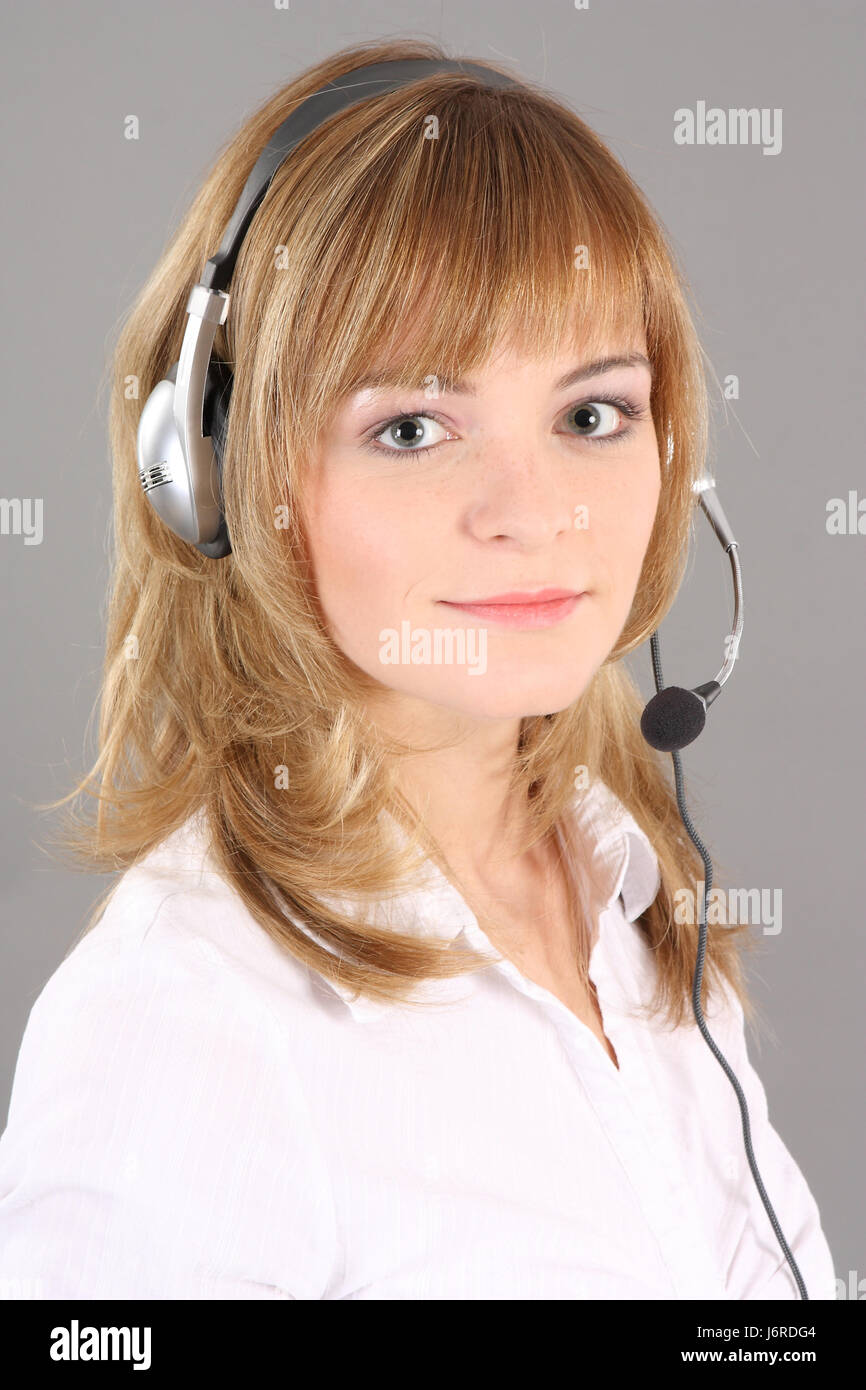 portrait call center Stock Photo - Alamy