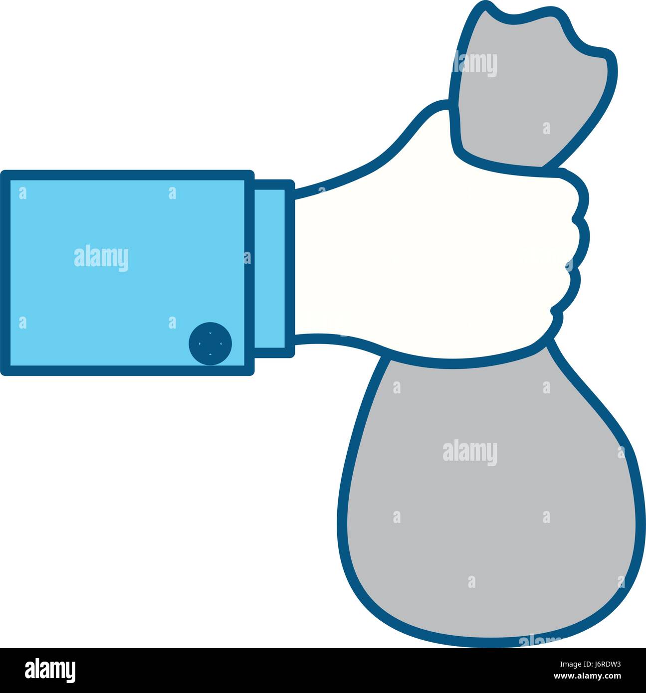 hand holding bag gesture Stock Vector Image & Art - Alamy