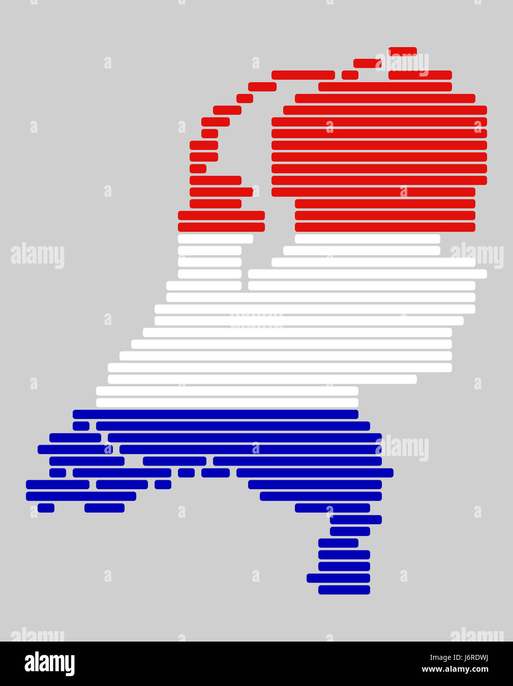 Map Netherlands Flag High Resolution Stock Photography and Images - Alamy
