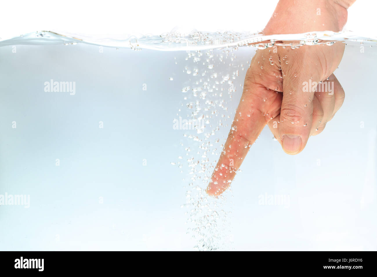 hand in water Stock Photo - Alamy