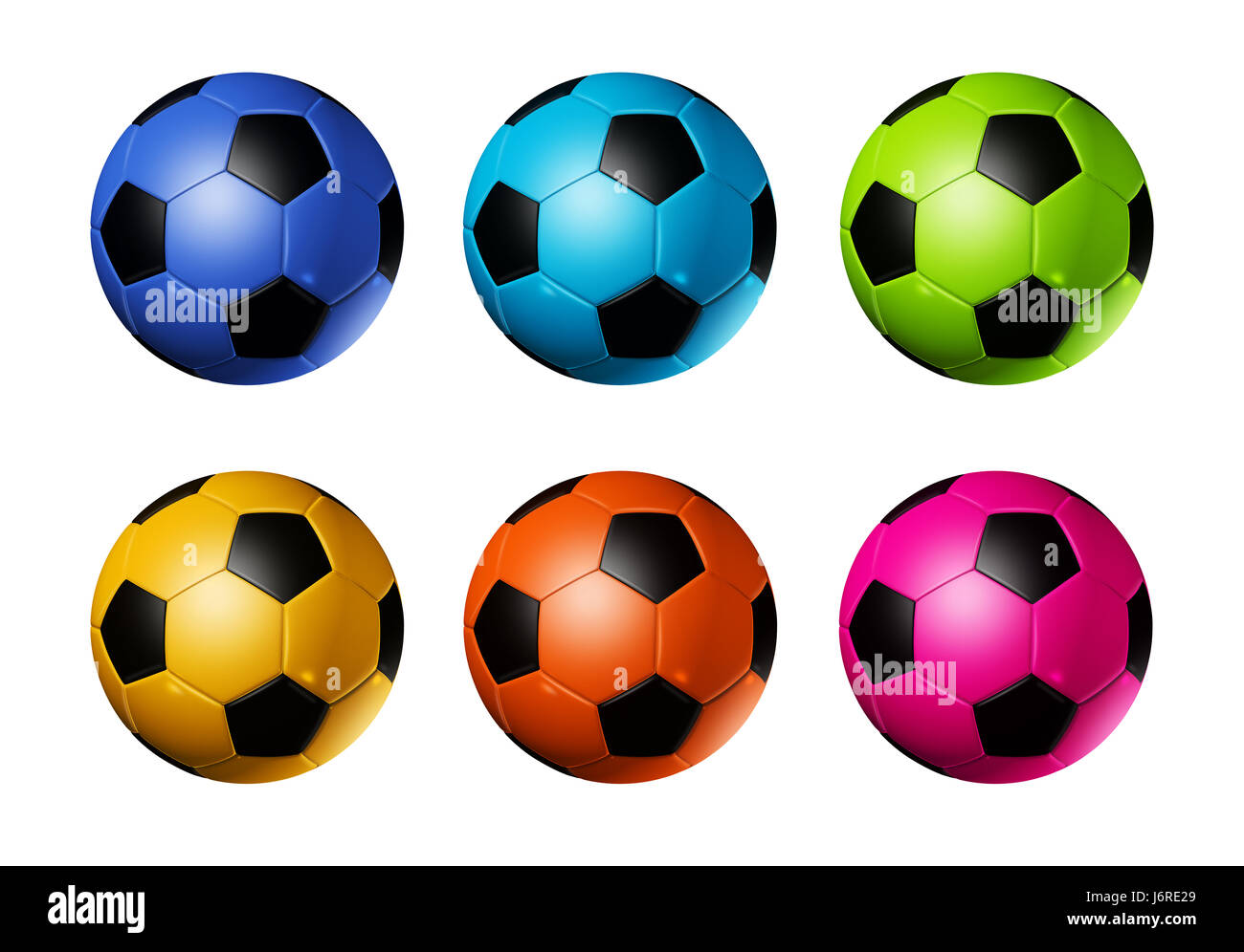 Football Soccer Ball Collection Realistic Cute Cartoon, 40% OFF