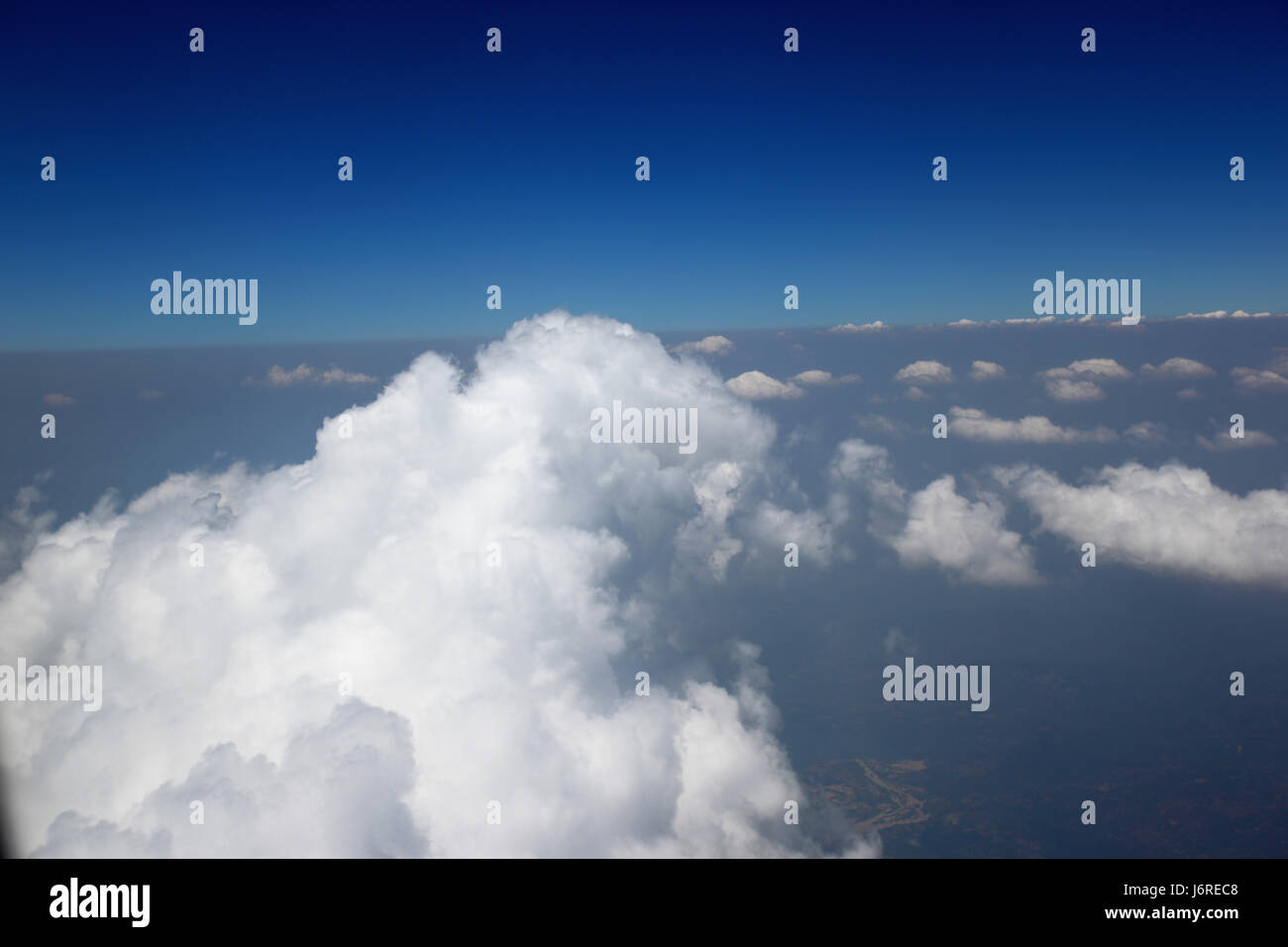 blue globe planet earth world clouds firmament sky blue beautiful ...