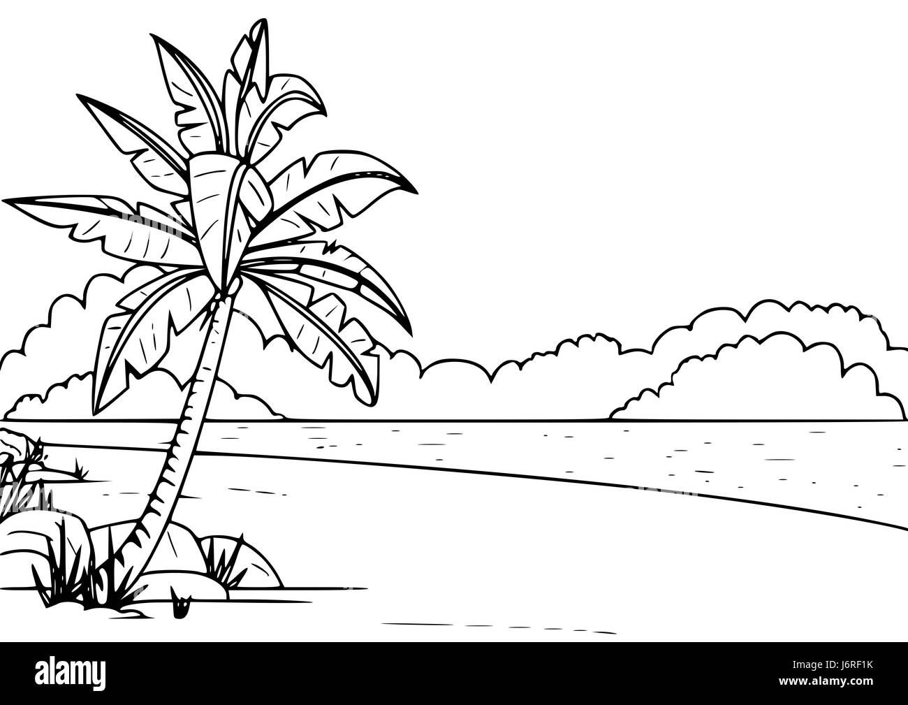 Beach south Cut Out Stock Images & Pictures - Alamy