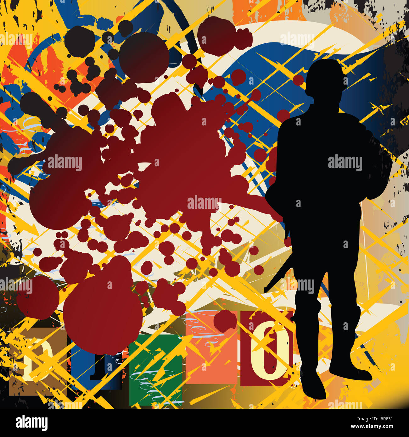 battle army blood ammunition armor backdrop background composition ...