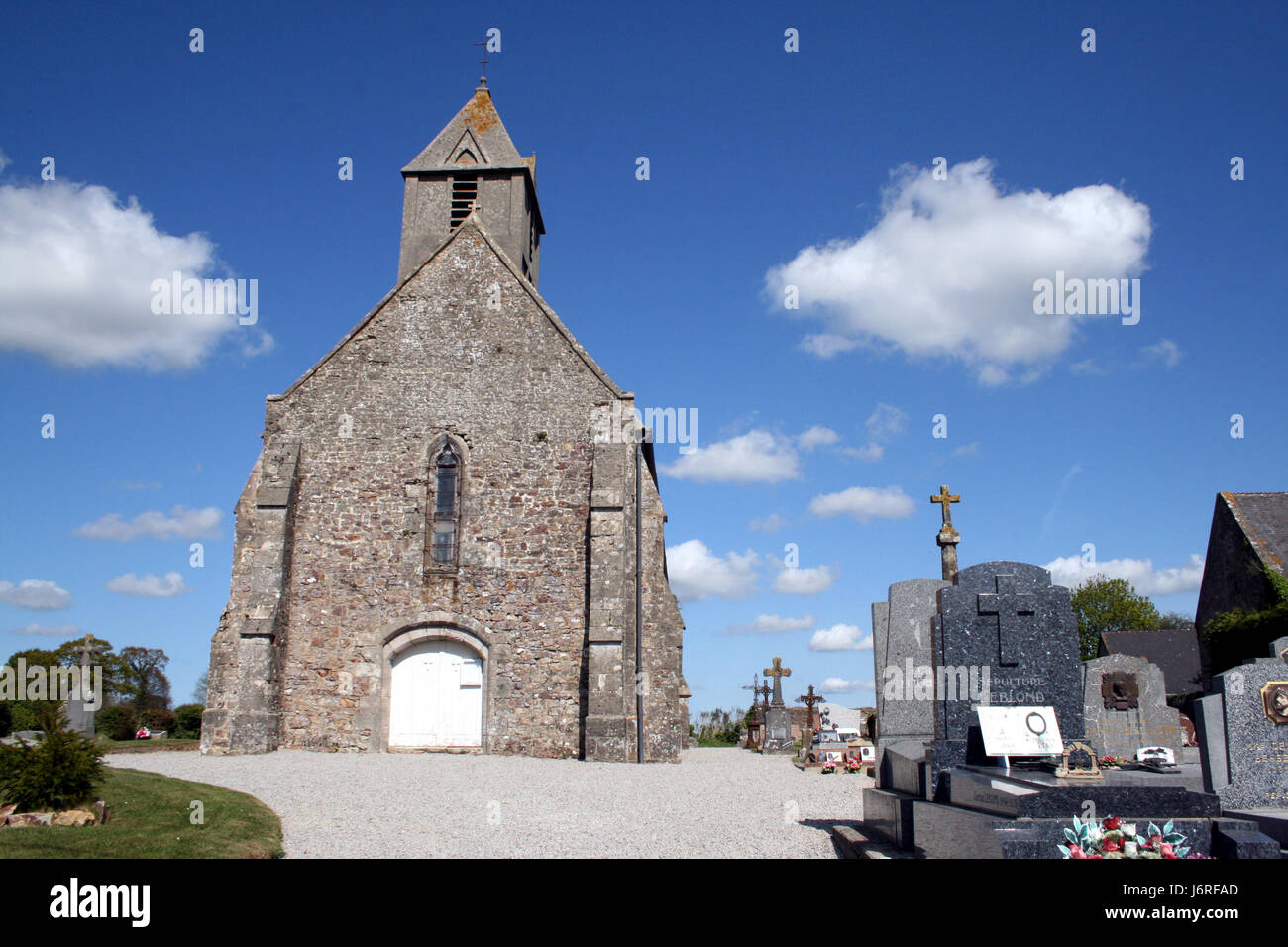 church in france Stock Photo - Alamy